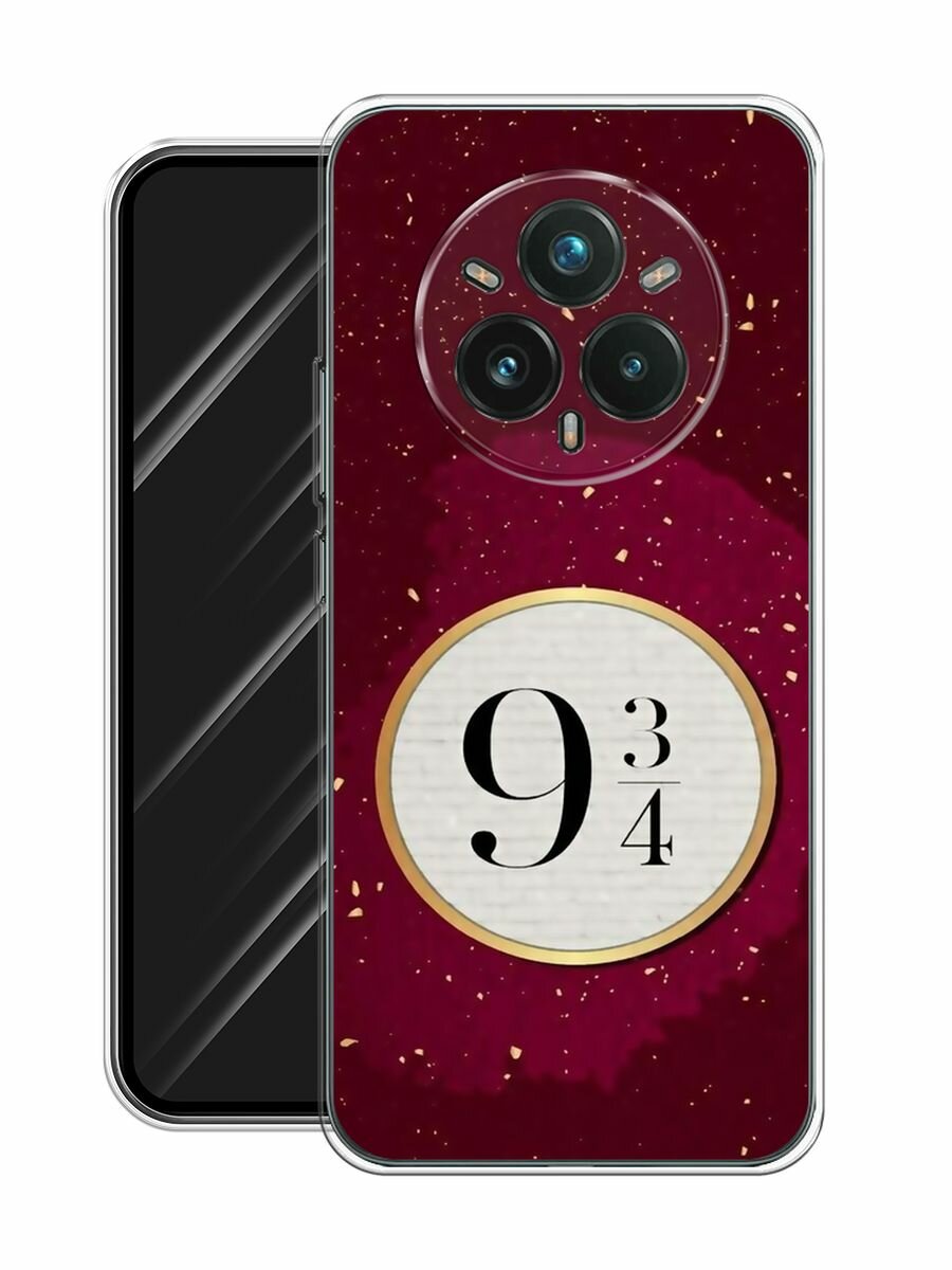 Силиконовый чехол на Realme 14 Pro / Реалми 14 Про с принтом 9 и 3/4 — фото 1