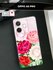 Чехол на Oppo A5 Pro / Оппо А5 Про с принтом "Большие пионы", прозрачный