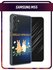 Чехол на Samsung Galaxy M55 / Самсунг M55 с принтом "Весенние кролики", прозрачн...
