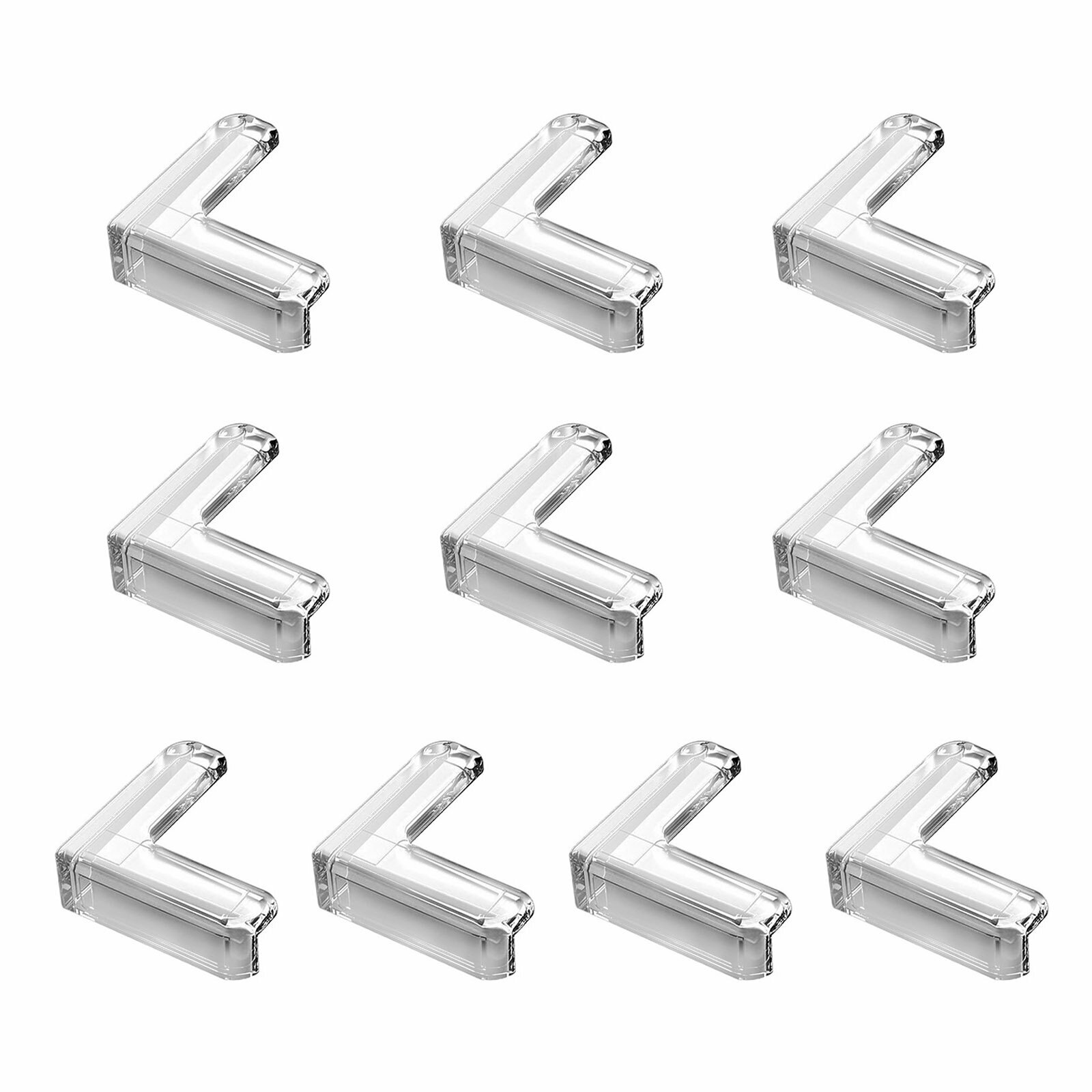 Набор из 10 угловых бамперов ПВХ без запаха