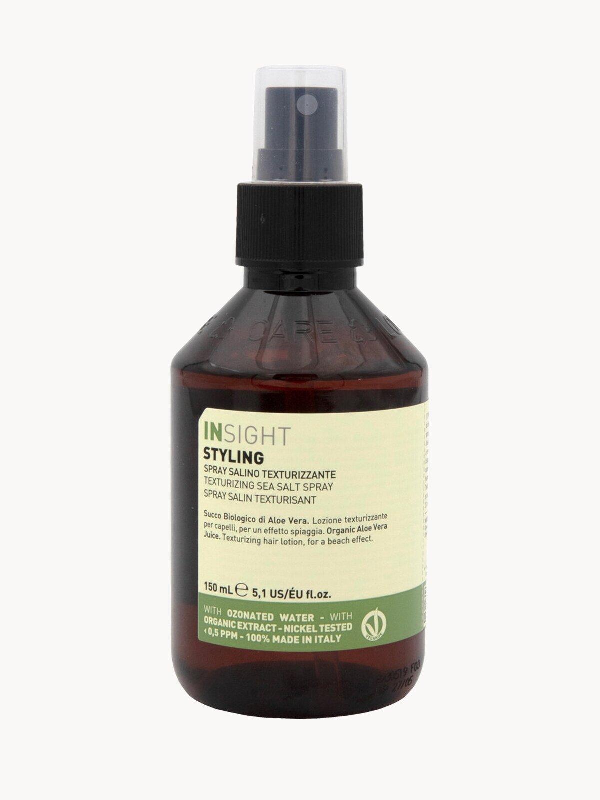 Спрей солевой текстурирующий для волос Insight Professional STYLING с соком алоэ вера и морской солью, 150 мл