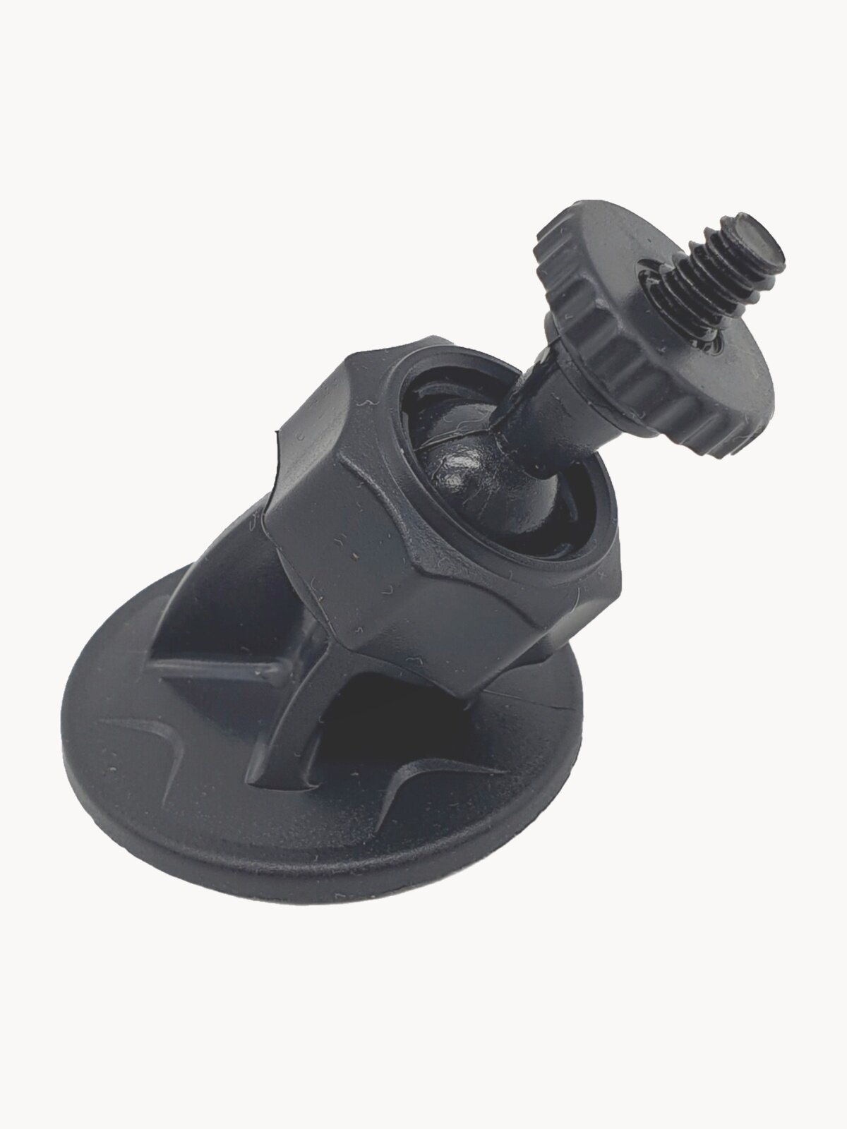 Автомобильный держатель (крепление) на стекло для регистратора "Винт" на скотче 3M, диаметр винта 6 мм, шар 14,5-14,7 мм