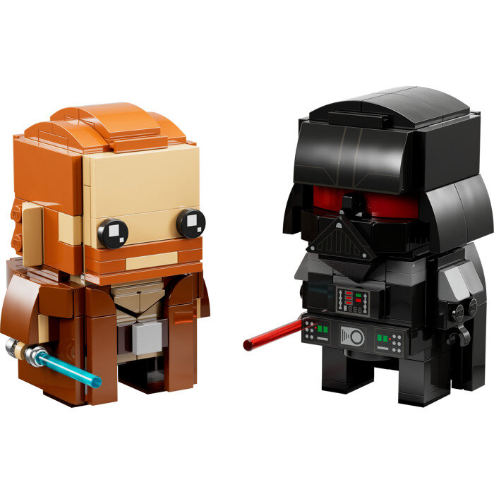 Конструктор LEGO Star Wars BrickHeadz 40547 Obi-Wan Kenobi & Darth Vader (Оби-Ван Кеноби и Дарт Вейдер)