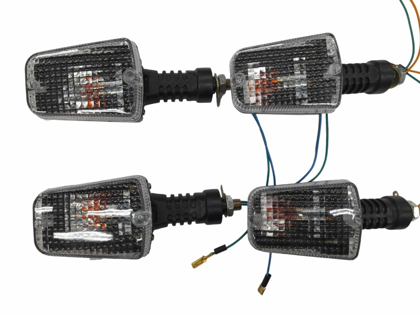 Указатели поворота MT-2009 Иж Орион Белый (комплект 4шт)