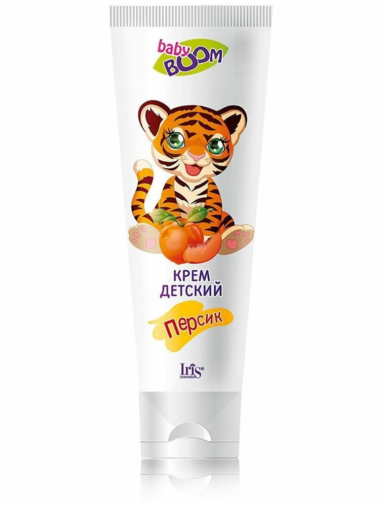 Iris cosmetic Крем детский Baby Boom, персик, 100 мл