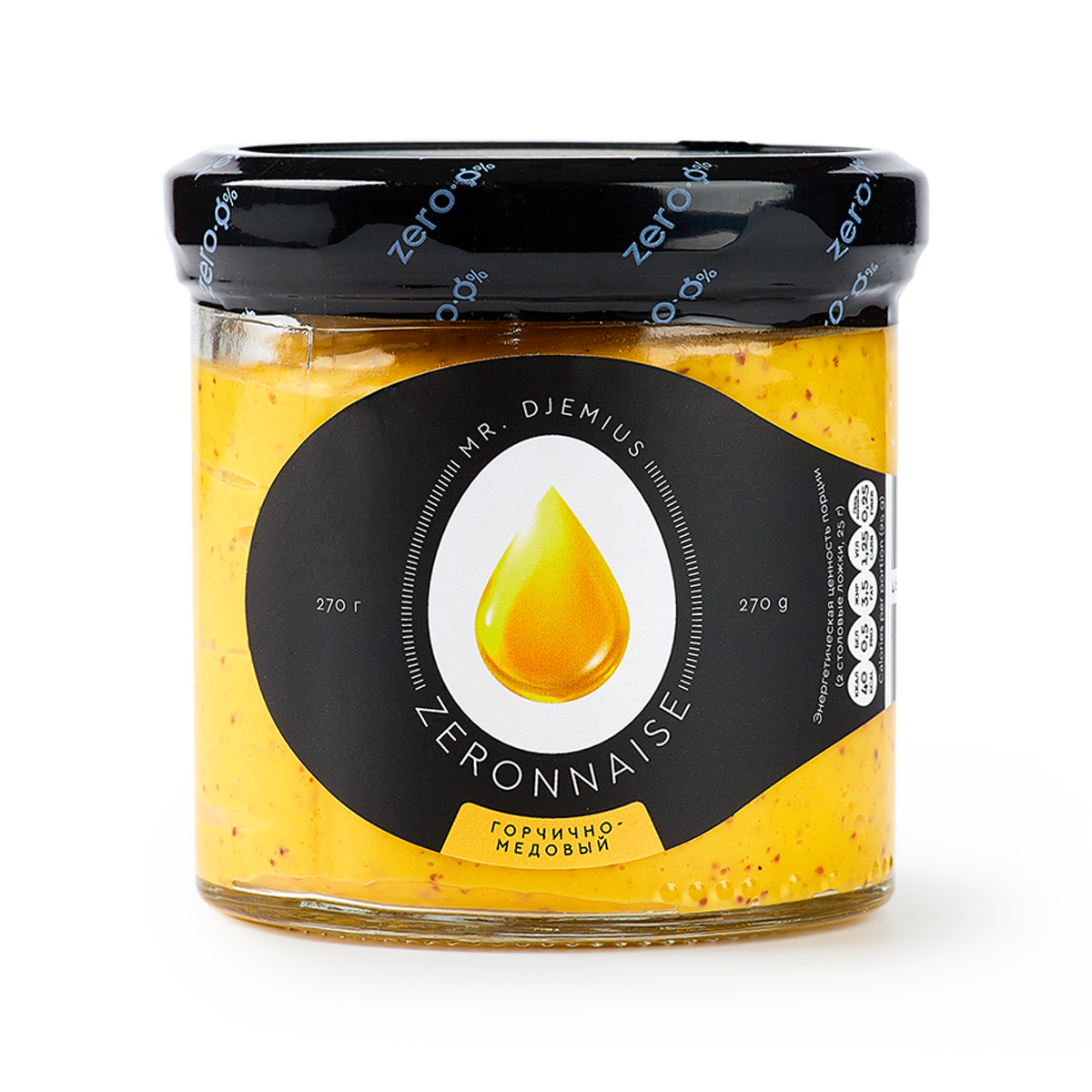 Соус низкокалорийный горчично-медовый Mr.Djemius Zeronnaise без добавления сахара