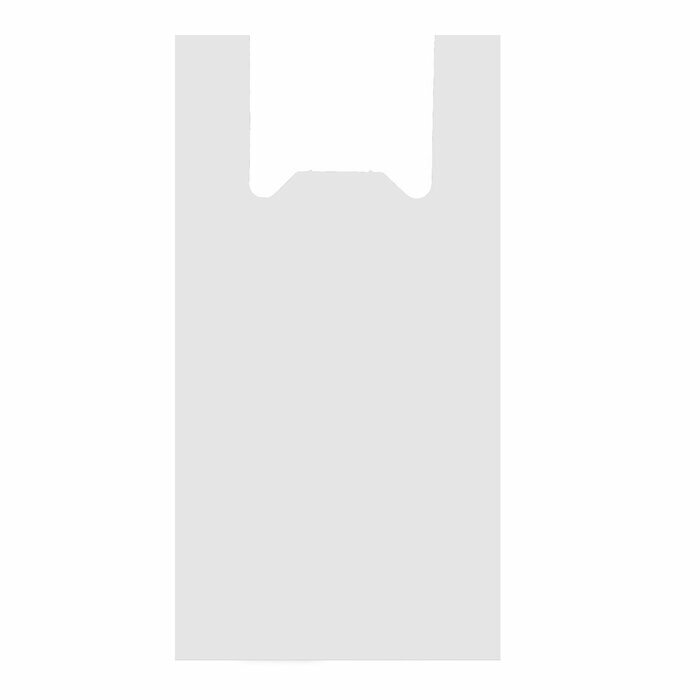 Пакет 'Силач', полиэтиленовый, майка, 40 х 65 см, 22 мкм (100 шт)