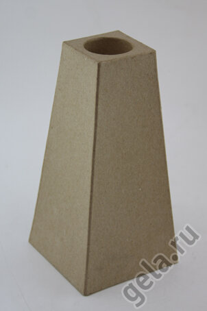 Заготовка для декупажа подсвечник Конус малый