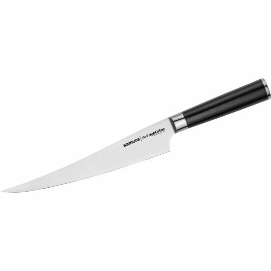 Нож кухонный филейный Samura Mo-V FISHERMAN, 226 мм, G-10 (SM-0048F/K)