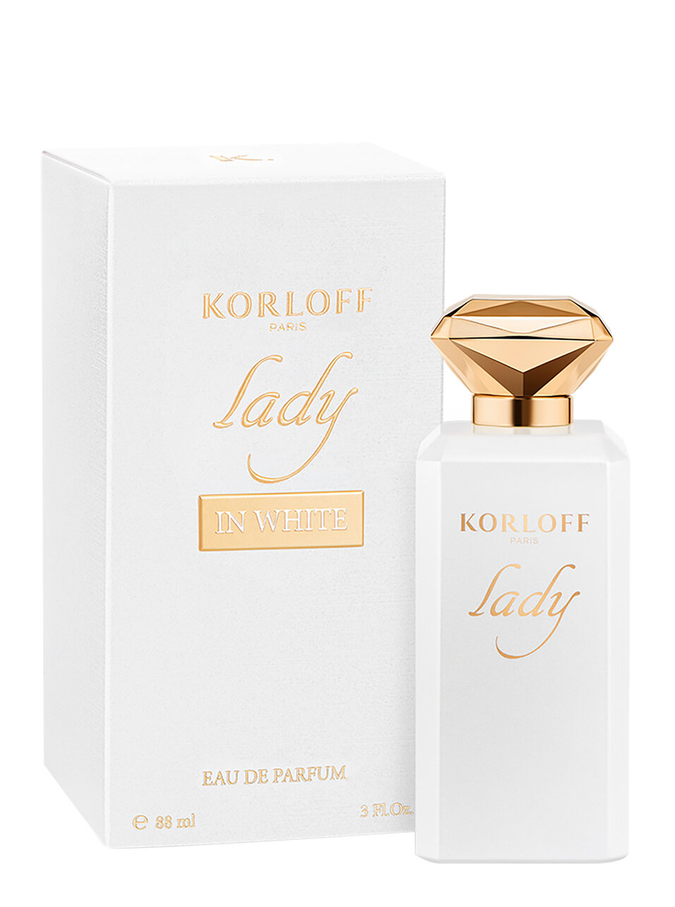 Парфюмерная вода Korloff "Lady In White" Eau De Parfume 88 мл