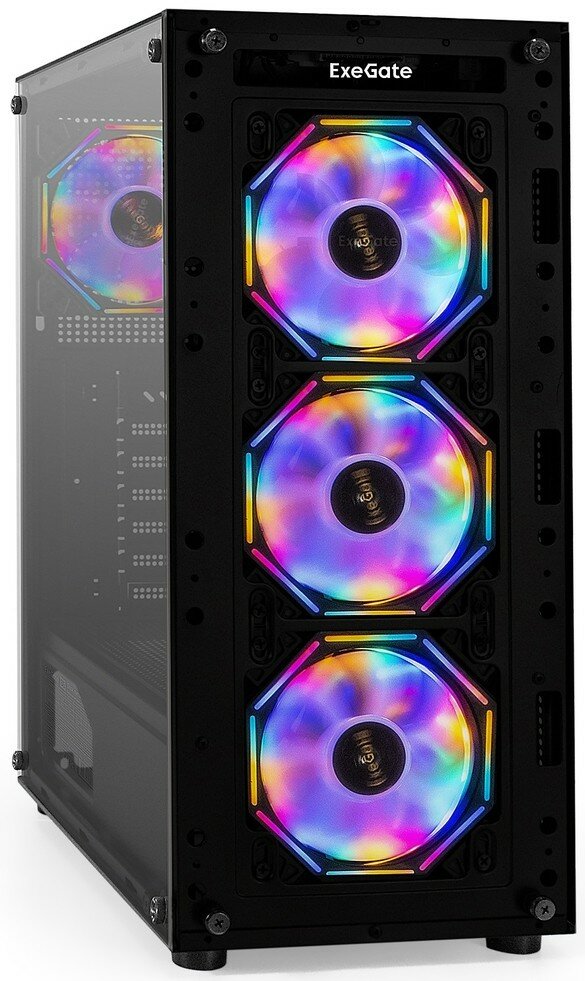 Корпус ExeGate i3 BASE-EVO800 Black (EX296079RUS)