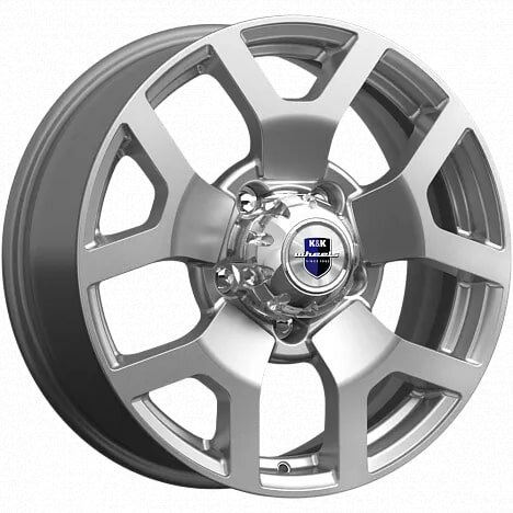 Диск КиК Намиб (КС929) 7.0*18 5*139.7 ET35 D108.5 дарк платинум