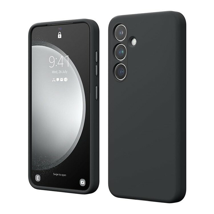 Elago силиконовый чехол для Galaxy S24, Soft silicone (Liquid) Black