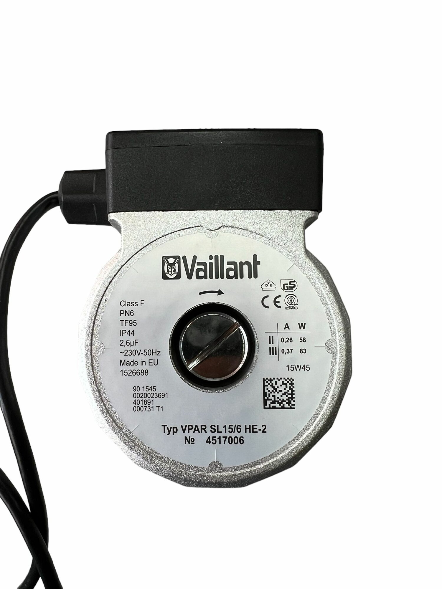 Насос циркуляционный VPAR SL 15/6 HE-2 (178983)