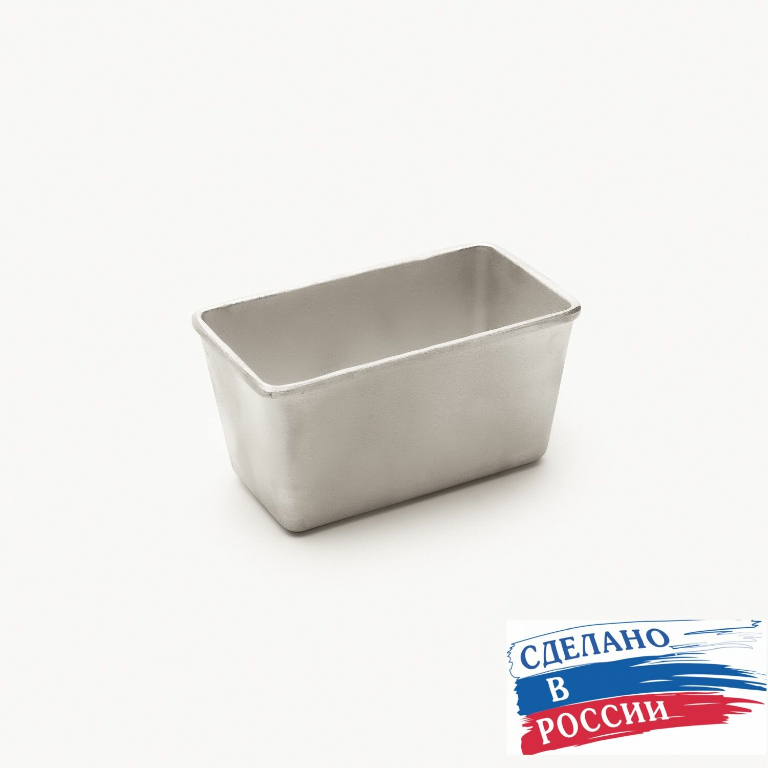 Форма для выпечки хлеба Л-11А 170х95х90 мм (литой алюминий, Россия)