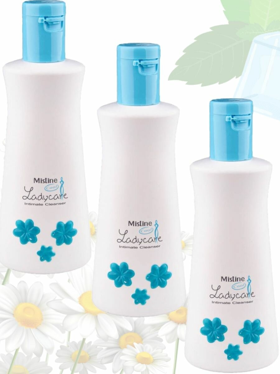 Гель для интимной гигиены Mistine с ментолом 3*100 мл