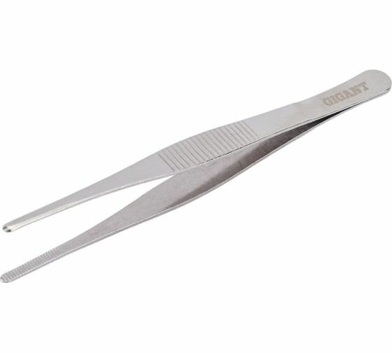 Пинцет прямой 140 мм антимагнитный технический для точных работ Gigant GST-140