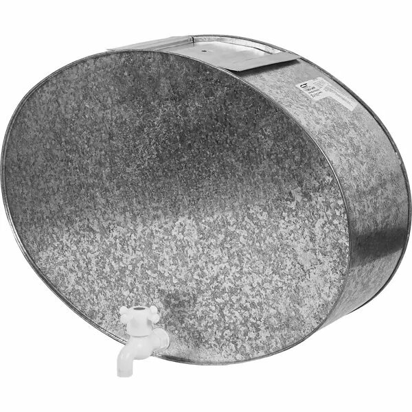 Умывальник садовый оцинкованная сталь 20 л с краном и крышкой