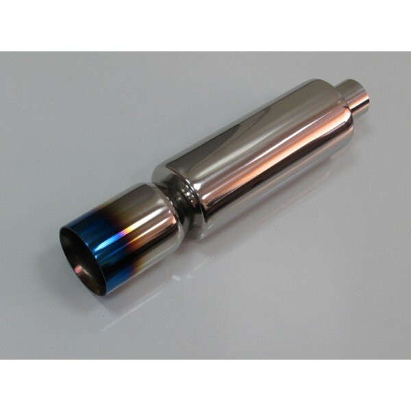 Глушитель прямоточный, спортивный HJ-A2105BL (8563)