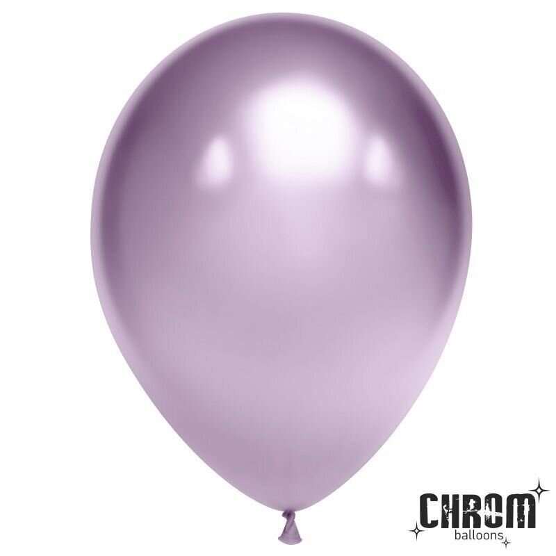 Шар (12'/30 см) Сиреневый, хром, 50 шт.