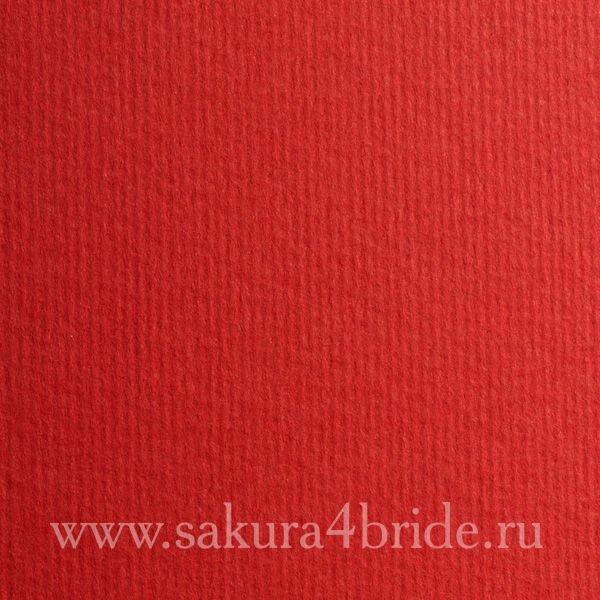 Цветной дизайнерский картон матовый GMUND гмунд Кашемир настоящий красный 250г - Упаковка, 40 листов