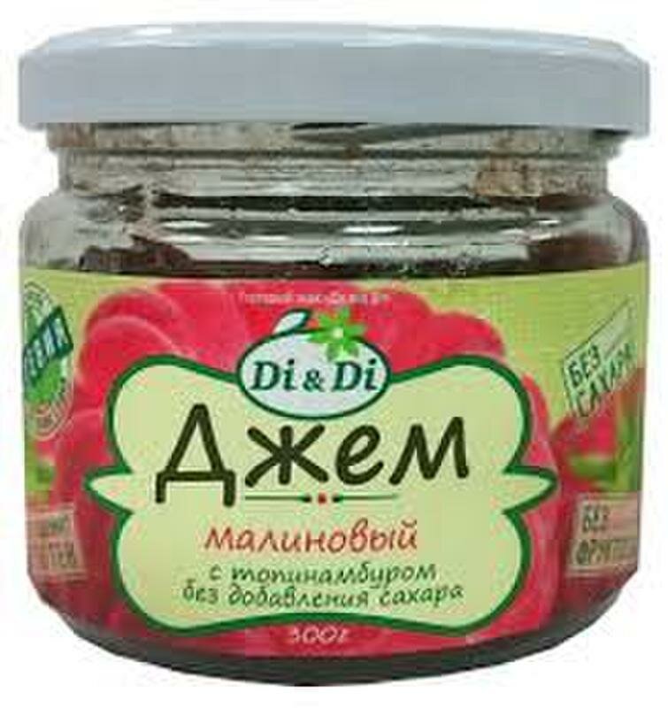 Джем малиновый со стевией Di и Di, 300 г