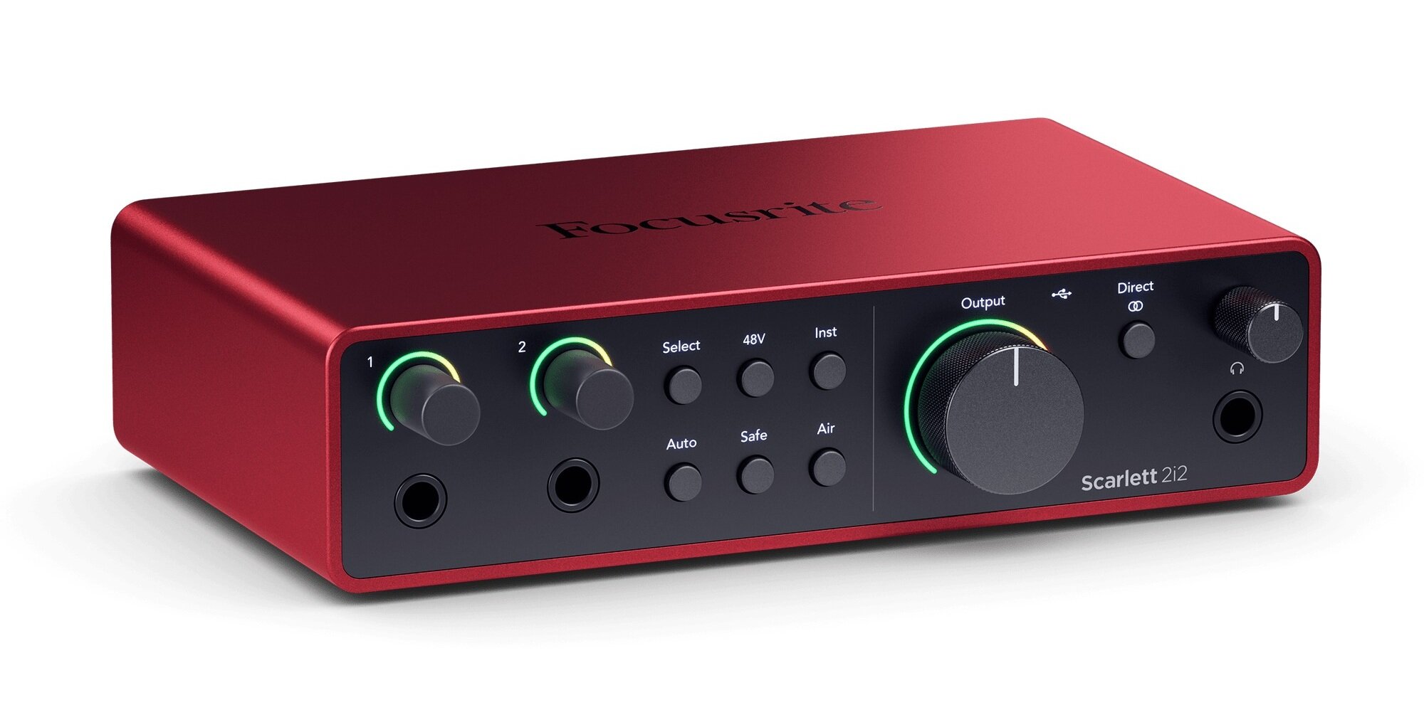 Focusrite Scarlett 2i2 4th Gen аудио интерфейс USB, 2 входа/2 выхода