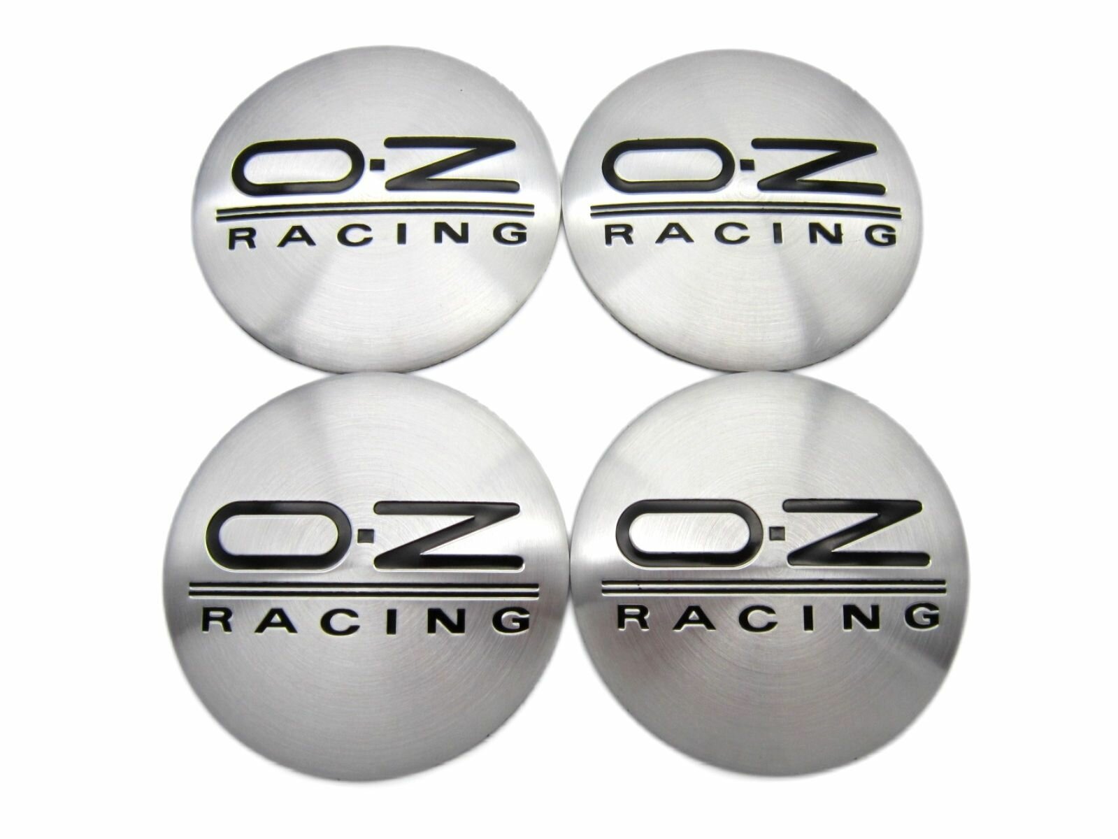Наклейки на колесные диски OZ Racing silver D-45 mm