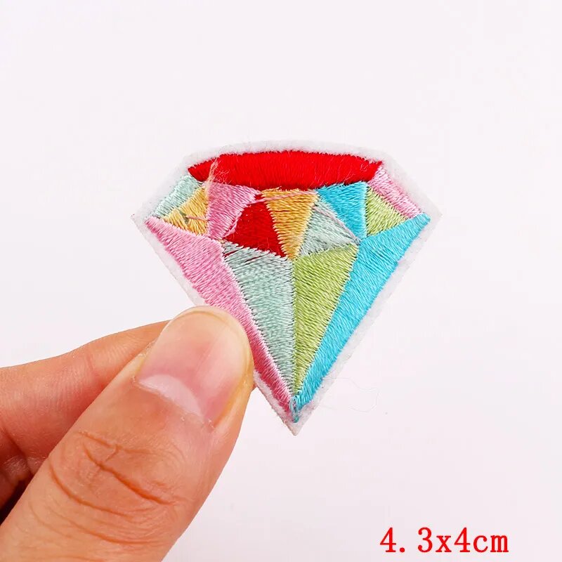 Мультяшные грибные нашивки Prajna Розовый, PE1474CT