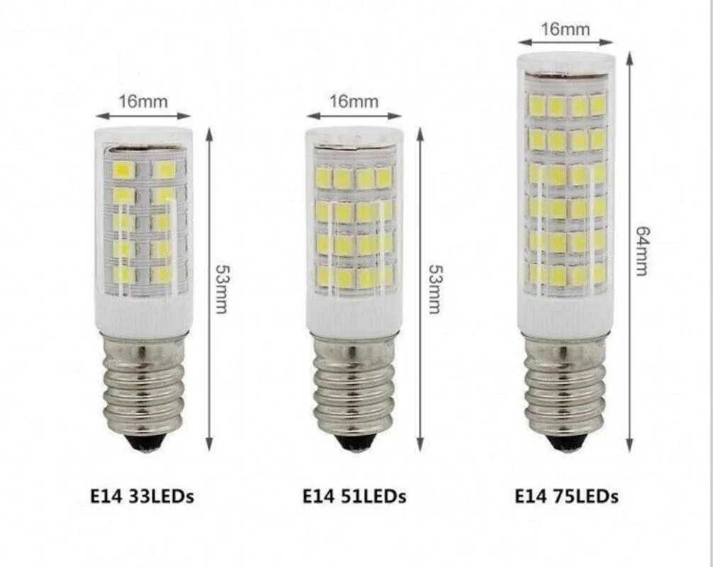 LED лампа для холодильника 5W Natural Light