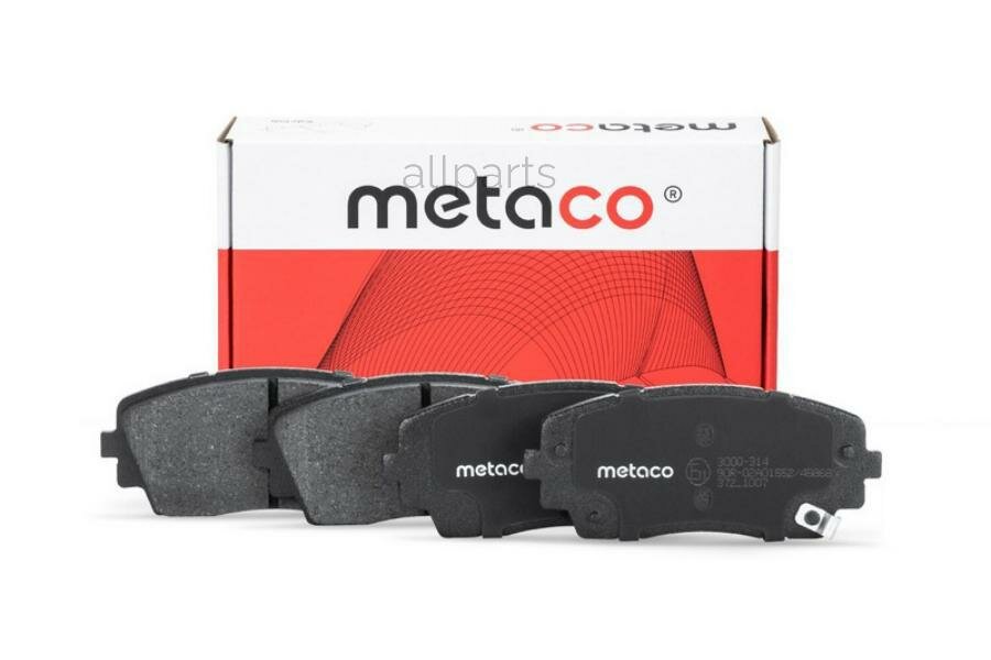 METACO 3000-314 Колодки тормозные передние к-кт Kia Picanto (2011>)