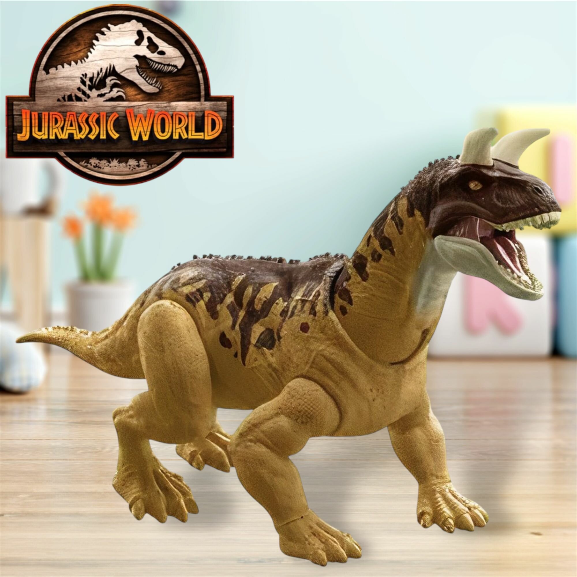 Фигурка динозавра Шрингазавр, высота 8 см, Shringasaurus Dino Escape, Mattel Jurassic World