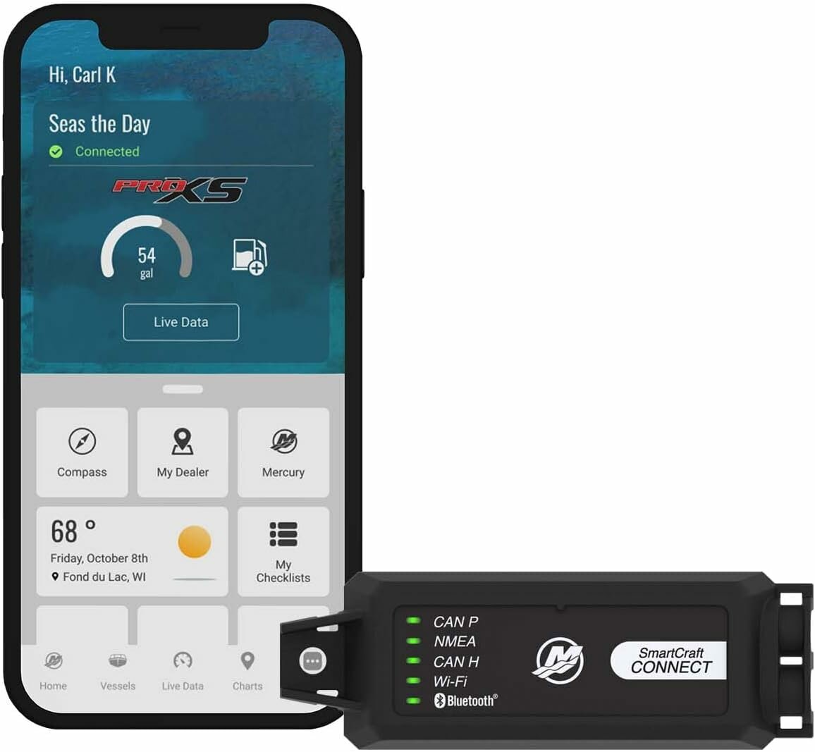 Интерфейс Mercury Marine SmartCraft Connect Module 98-8M0173128