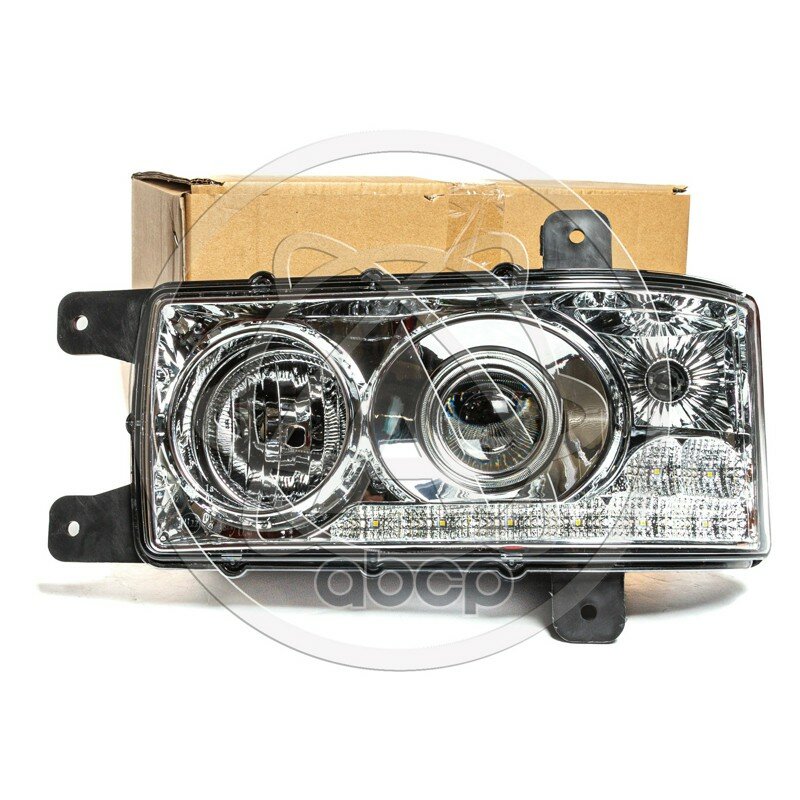 Фара блок КАМАЗ-6520,6511,4308 левая (8 светодиодов) LED AVTOELECTRICA AVTOELECTRICA арт. 311.3775-08 АЕ