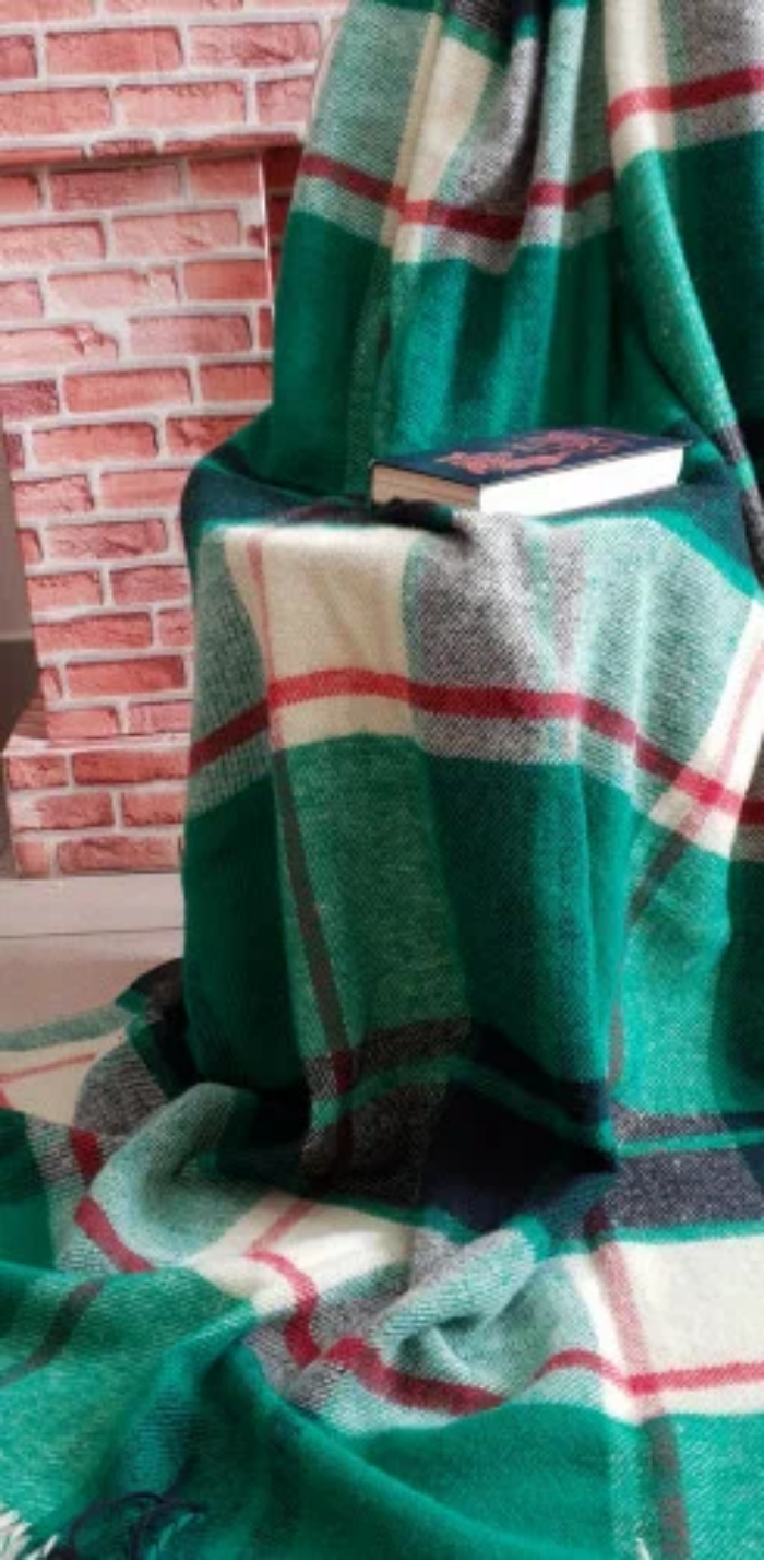 Плед Вулли Вул Текс "Новая Зеландия" 140x200 21_2, шерсть 100%