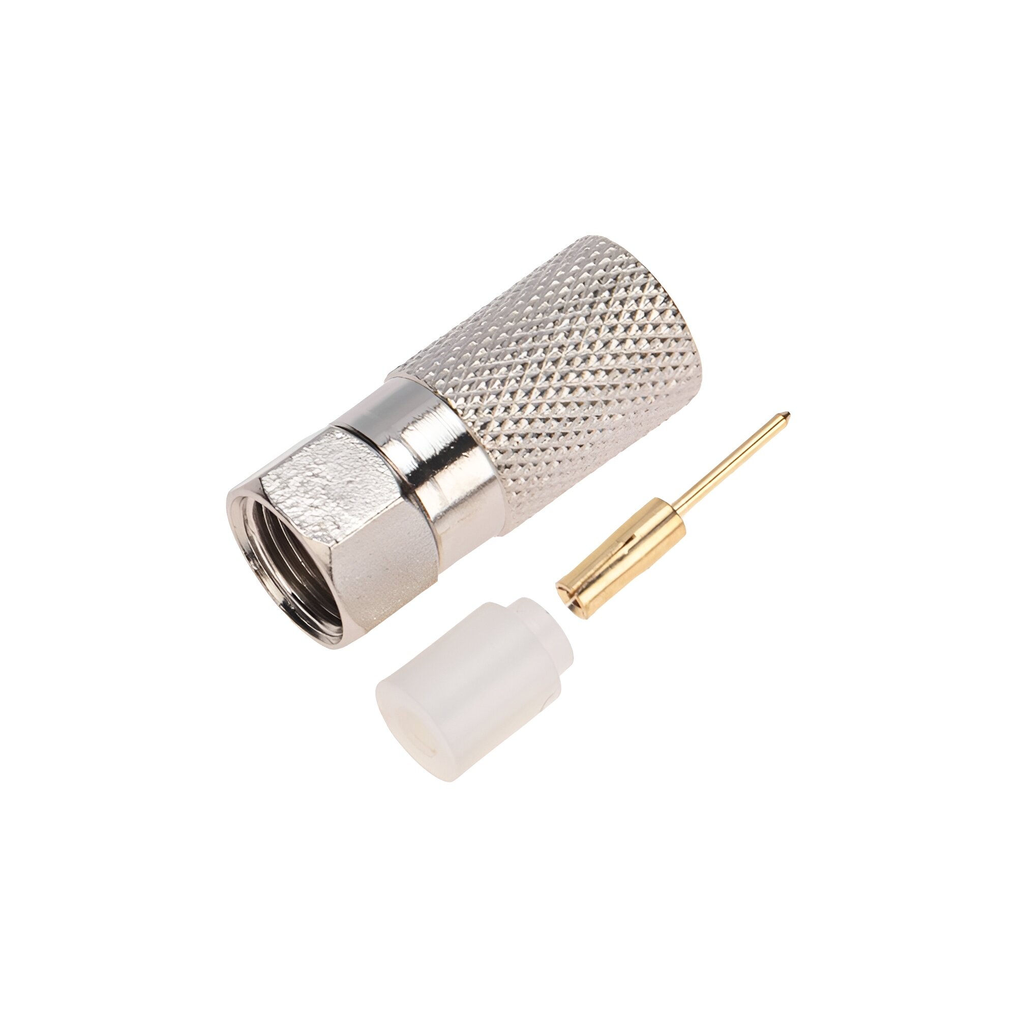 Fштекер для RG-11 (с пином) PROconnect, 2 шт. используемый при построении сети кабельного телевидения