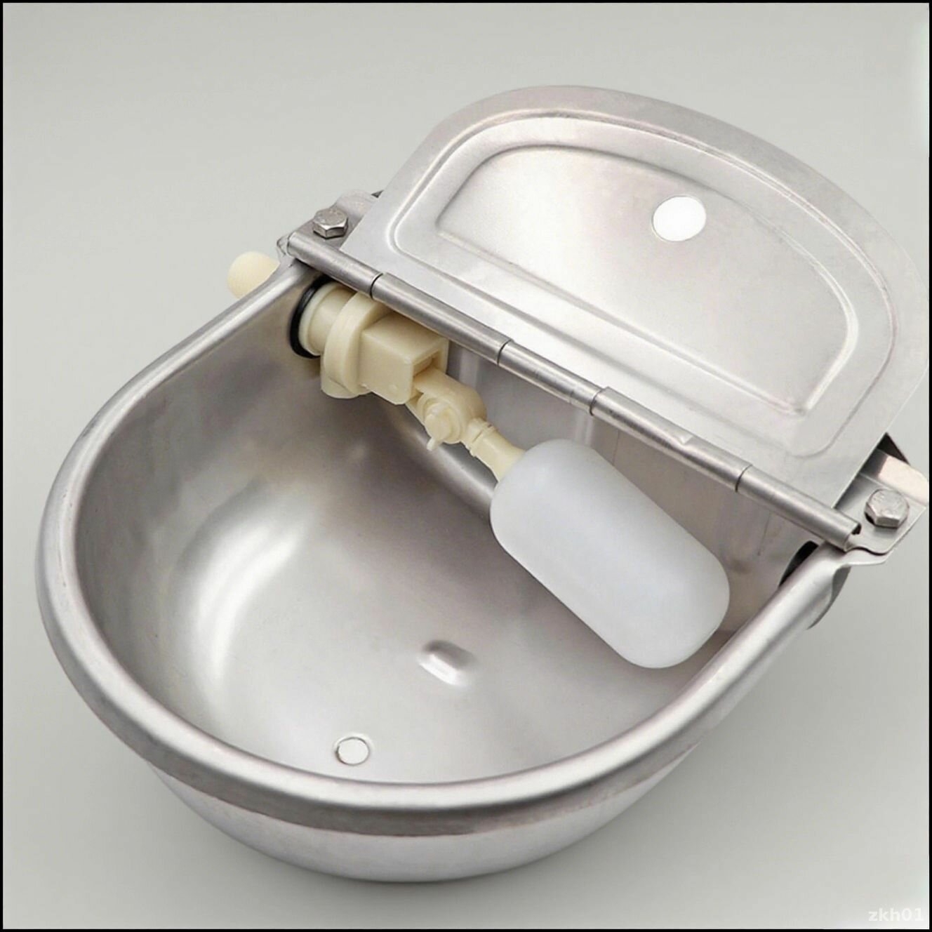 Эксклюзивная автопоилка 304 из нержавеющей стали 27x27 см для КРС овец и лошадей