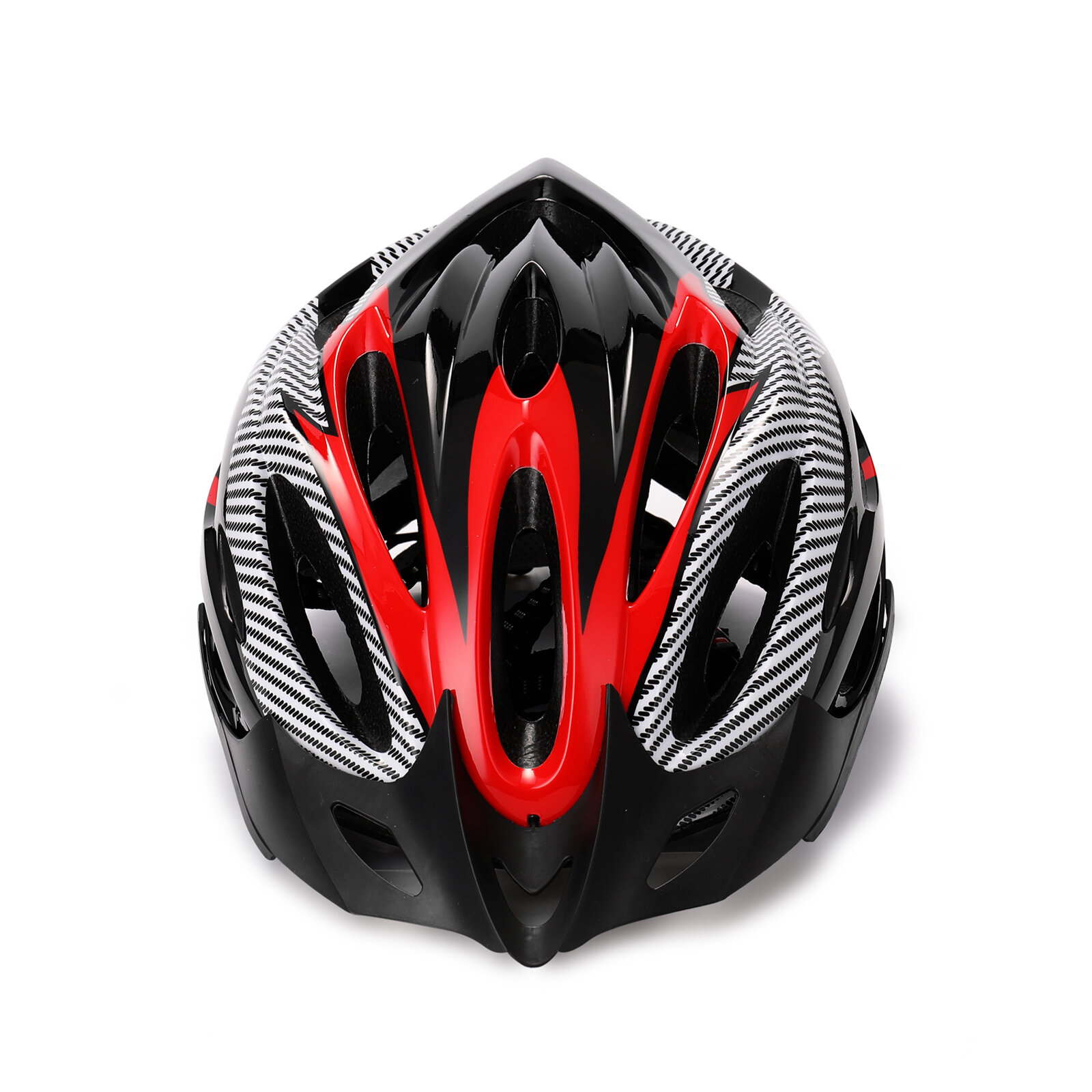 Шлем для горного велосипеда с регулируемым размером велосипедный шлем ультralight цельномодульный велосипедный шлем цвет белый желтый красный синий материал PVC EPS подходящий объем головы 570-630мм размер упаковки 290*230*110мм вес упаковки 185г