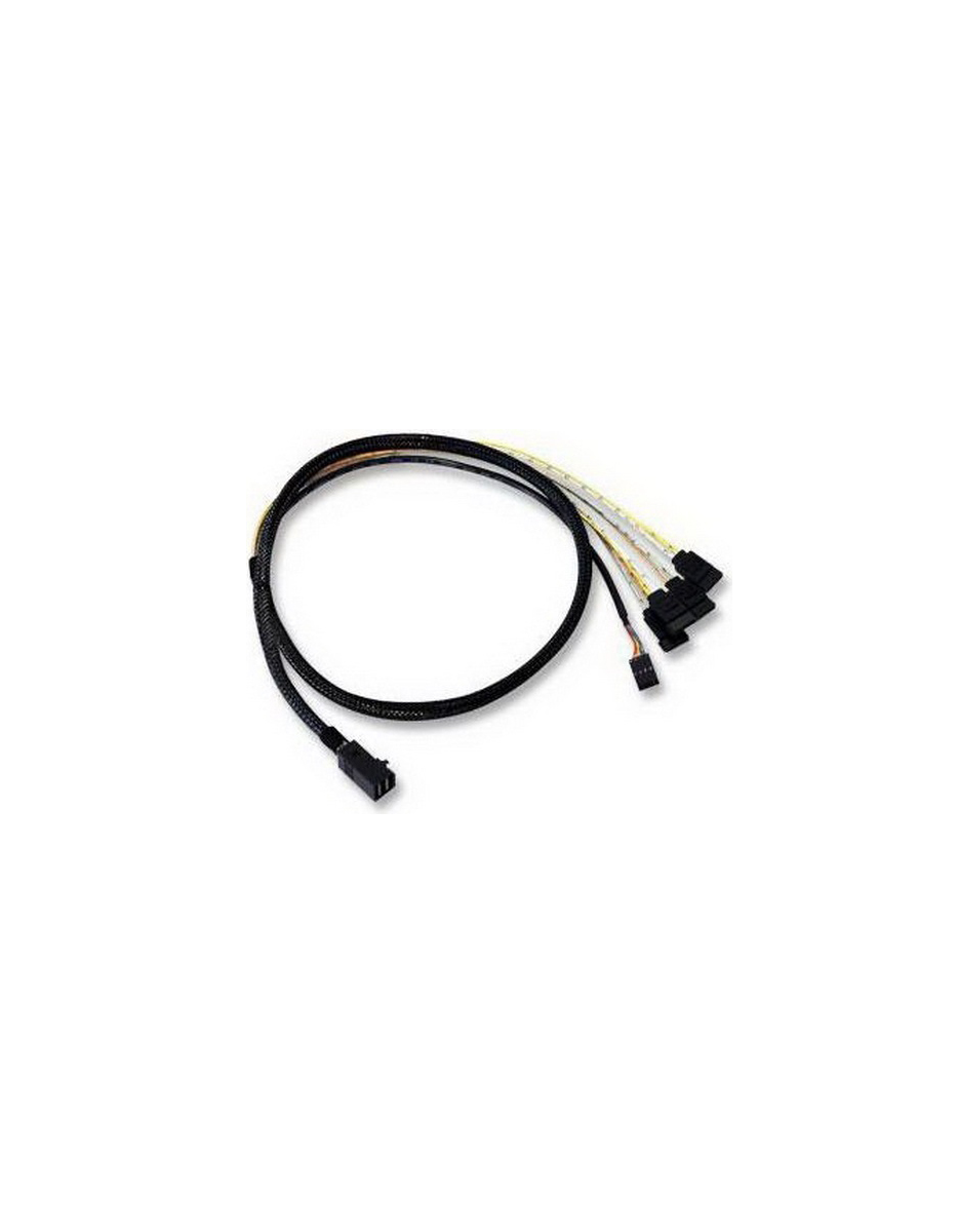 Кабель интерфейсный SAS ACD ACD-SFF8643-SATASB-08M SFF8643-to-4*SATA+SB 75cm