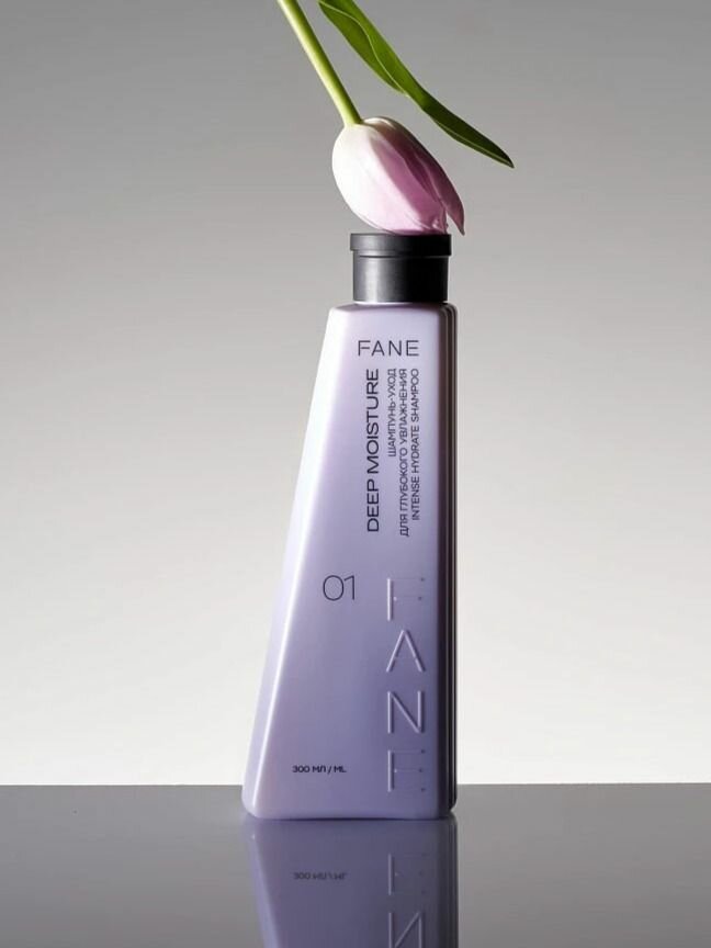 FANE Салонный шампунь-уход для глубокого увлажнения Deep Moisture, бессульфатный, 300 мл
