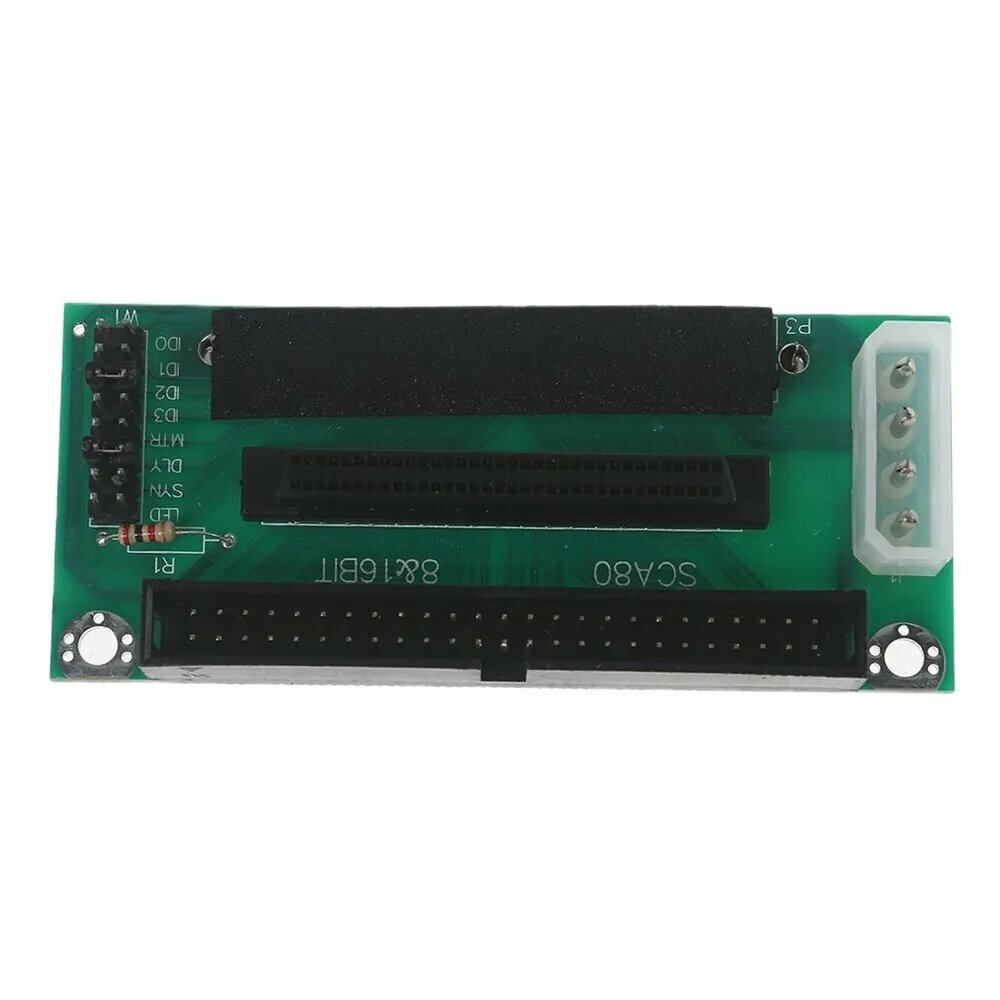 SCSI трехоборотная карта 68-80-50 IDE адаптер для жесткого диска
