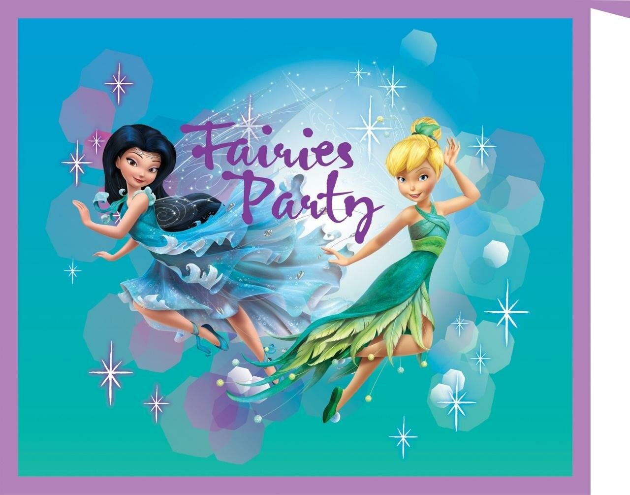 Папка-тетрадь B5 на молнии "Fairie's Party" Disney – для волшебных заметок и рисунков