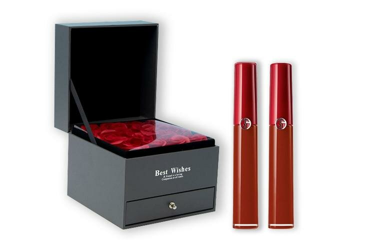 Помада женская ARMANI Redtube Rose бархатная, матовая, 5732969