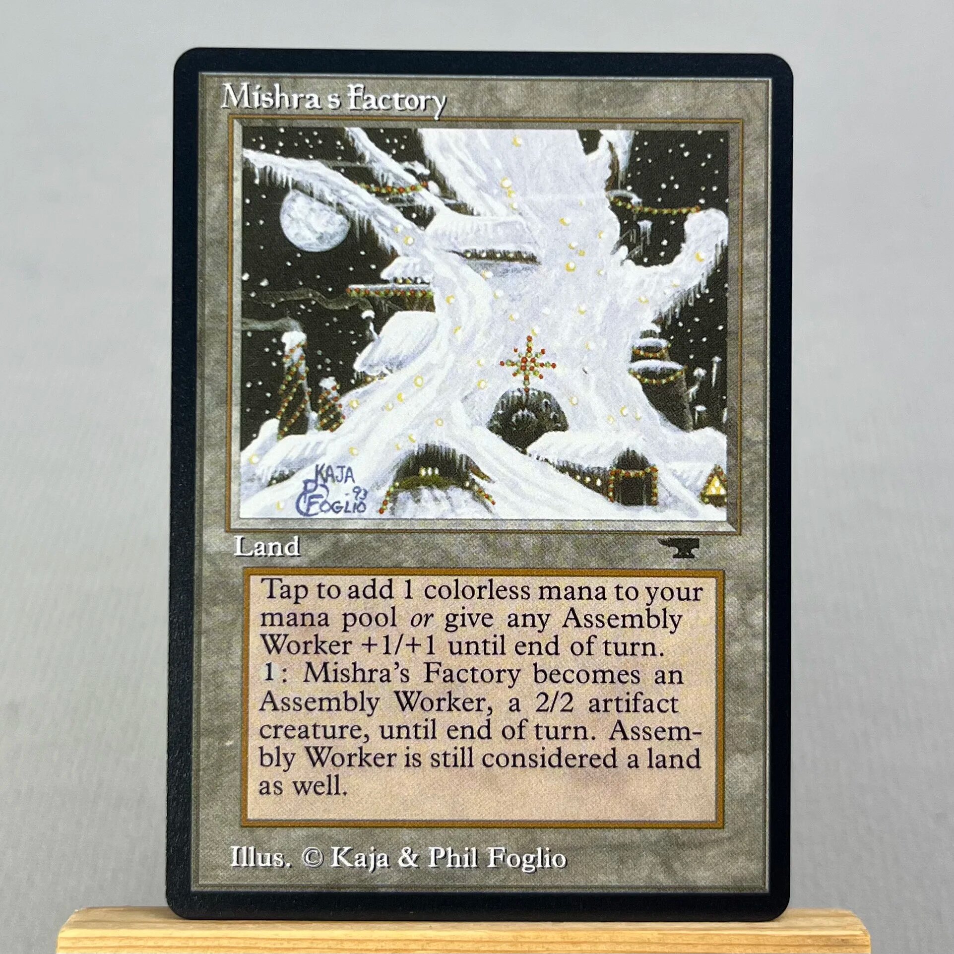 Magic: The Gathering Mishra's Factory, Land, ATQ