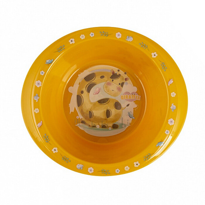 Тарелочка детская глубокая Giraffix 0,6л.