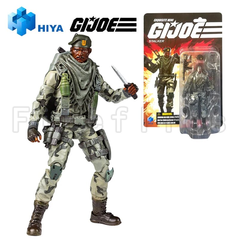 HIYA Exquisite Mini G.I.Joe Stalker Фигурка 4 дюйма