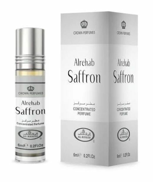 Масляные духи Alrehab Saffron - шафран