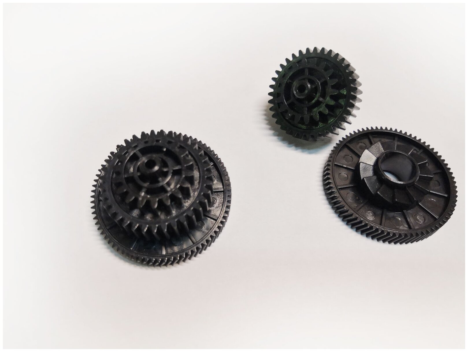 RU5-0505 + RU5-0506 -С- Комплект шестерней 74T + 35T/18T HP LJ 1022/3050/3052/3055/M1319f/Canon MF4120/4140/4150/MF 4018/4010/4720/4690, совм.