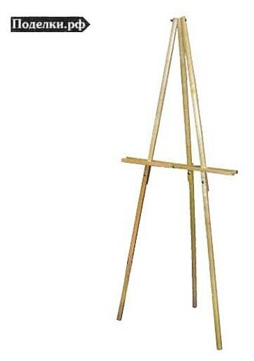 Мольберт художественный напольный 751 03-1 облегченный, цена за 1 шт.
