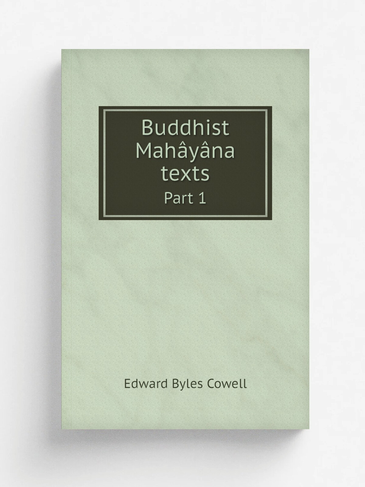 Buddhist Mah.y.na texts. Part 1